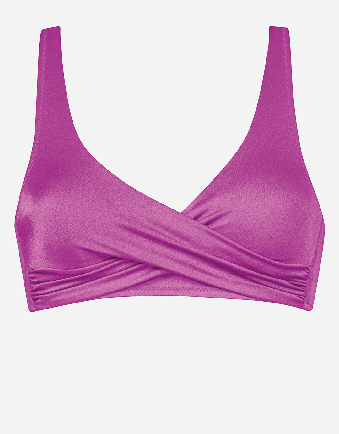 Viva Energy Twist Front Bikini Top - Pink Flash – Simply Beach UK