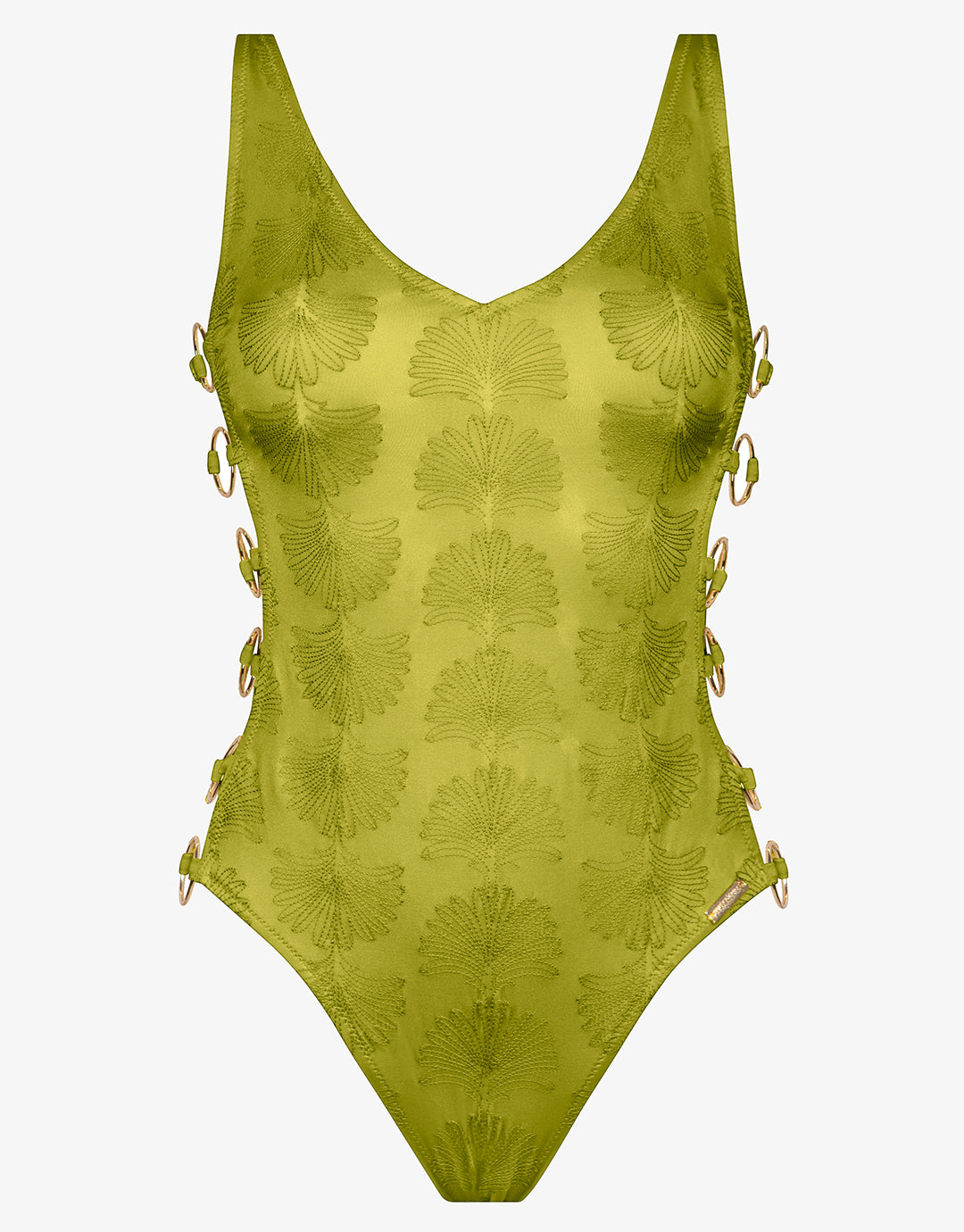 Satin Craft Swimsuit - Shimmering Oasis